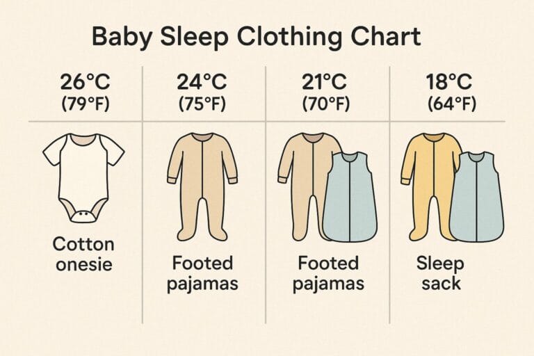 Baby Sleep Temperature Chart: Ideal Conditions