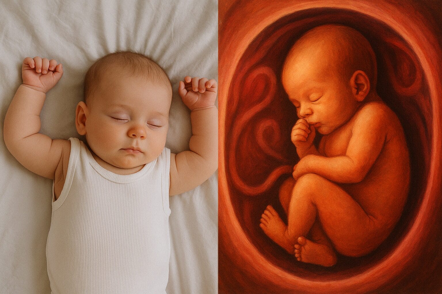 Why Do Babies Sleep With Their Arms Up: Explained
