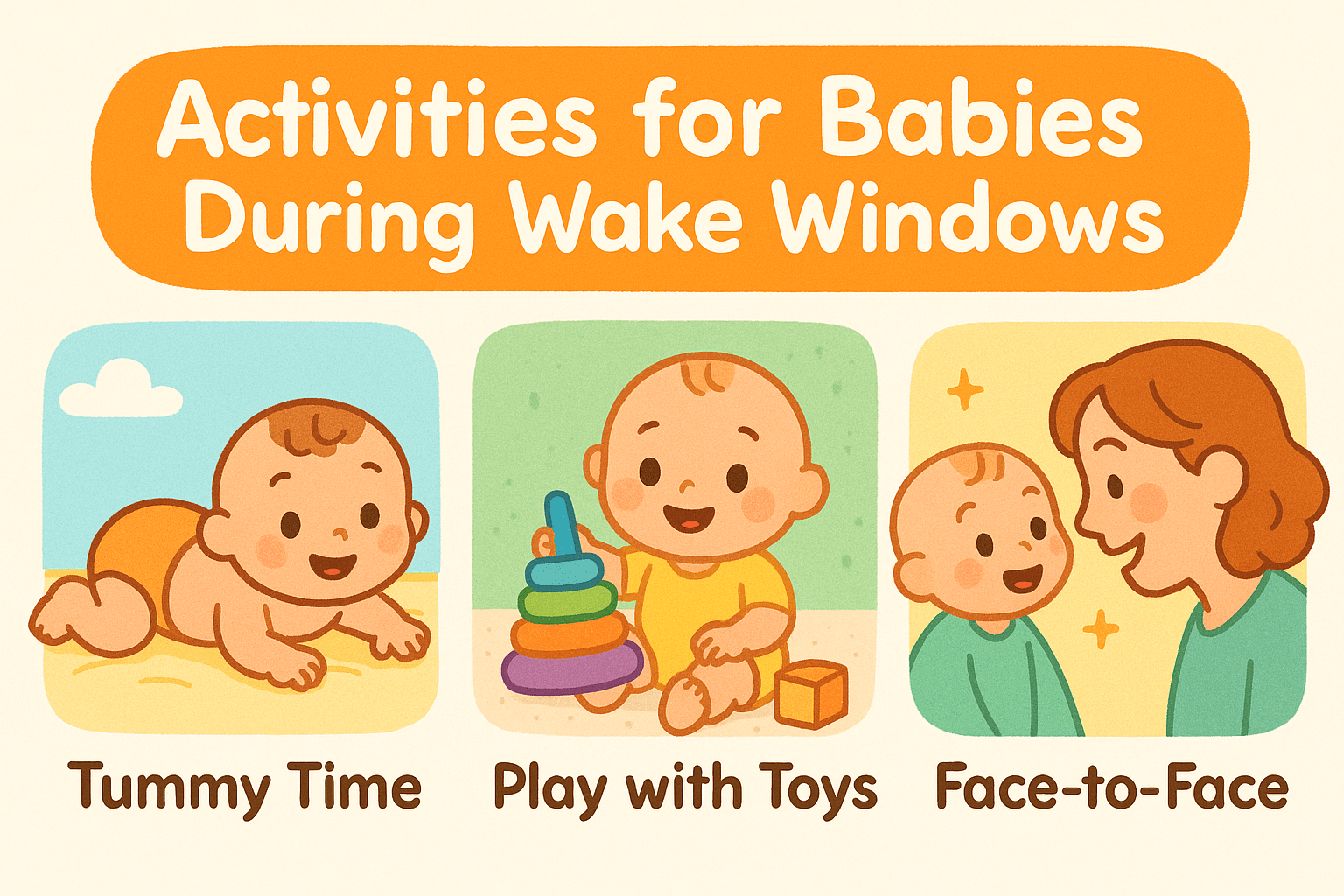 3-Month-Old Wake Windows: Ideal Sleep Times