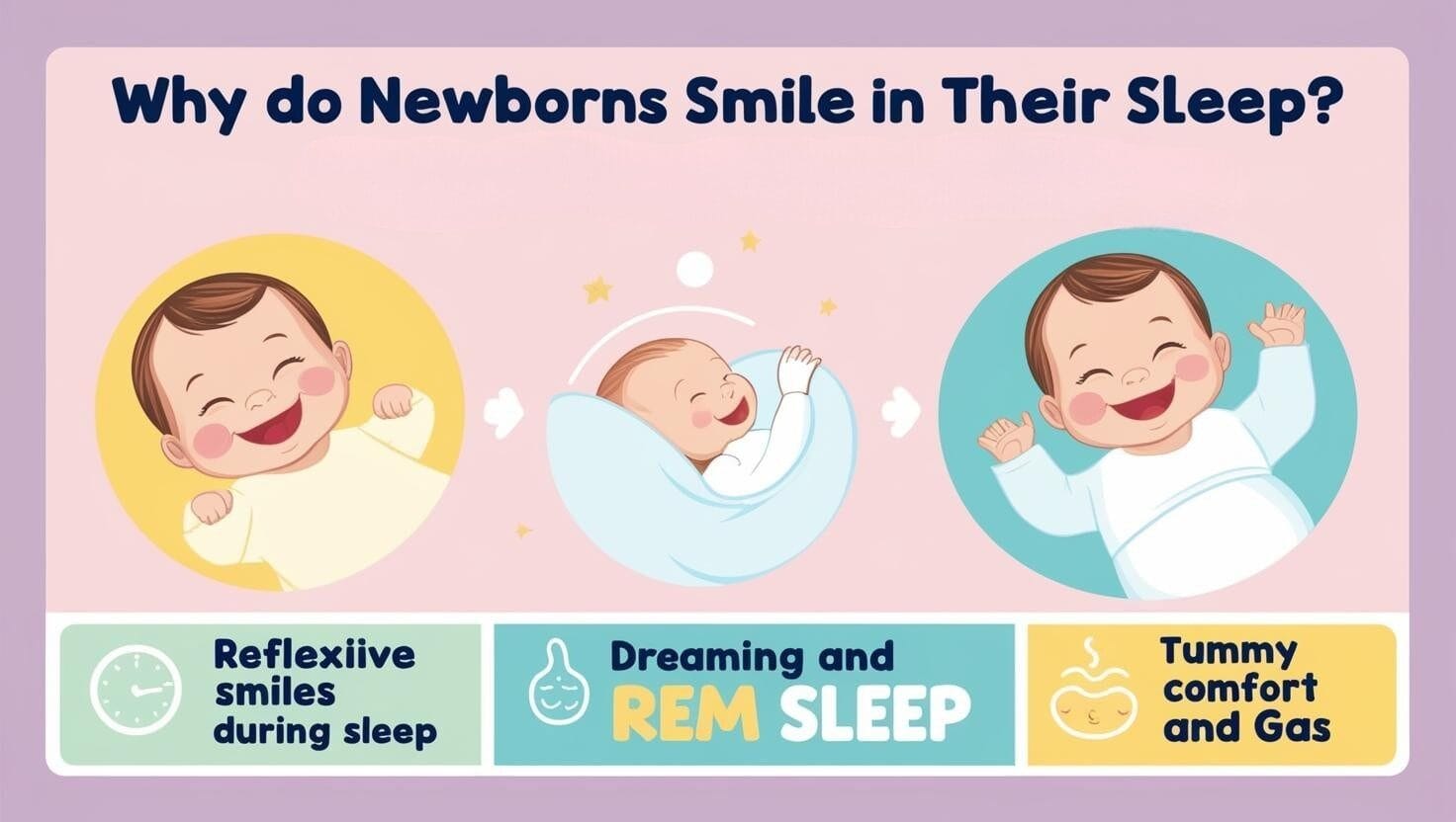 Why Do Newborns Smile In Their Sleep?