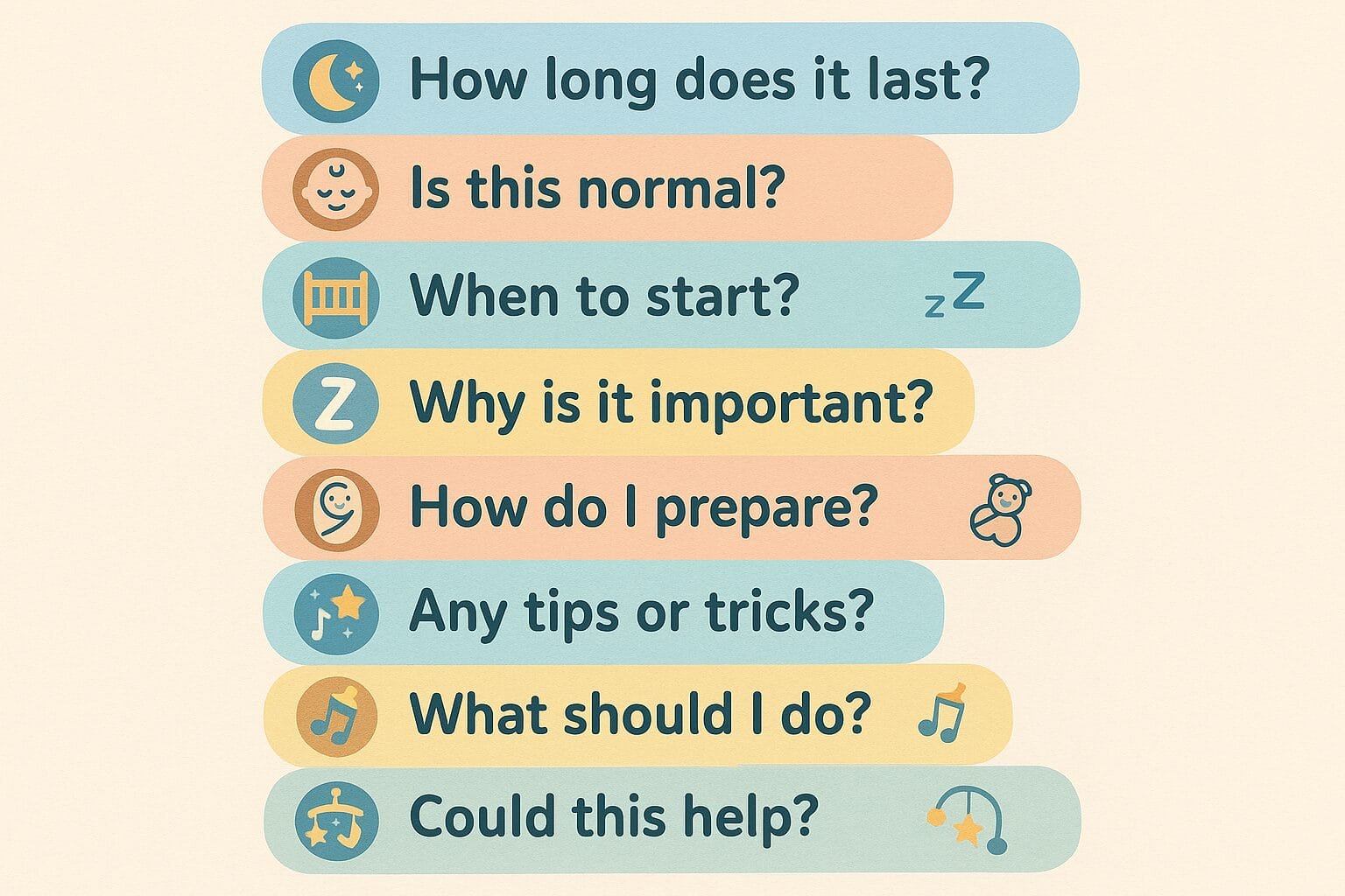 Baby Sleep Regression Ages: Causes, Charts, Months