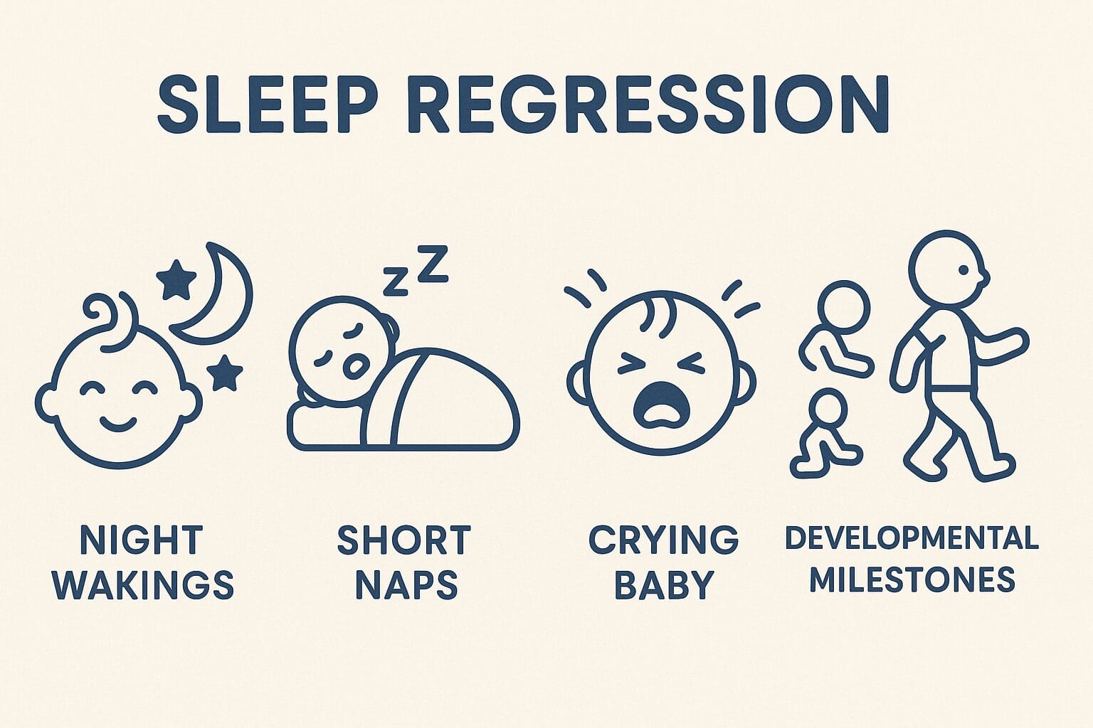 Baby Sleep Regression Ages: Causes, Charts, Months